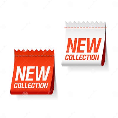New collection labels stock vector. Illustration of special - 20737881