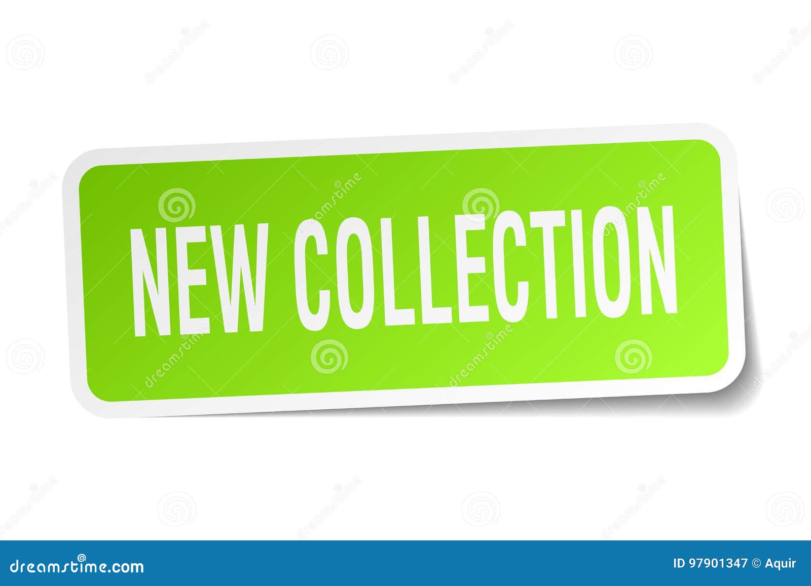 New collection sticker stock vector. Illustration of sticker - 97901347