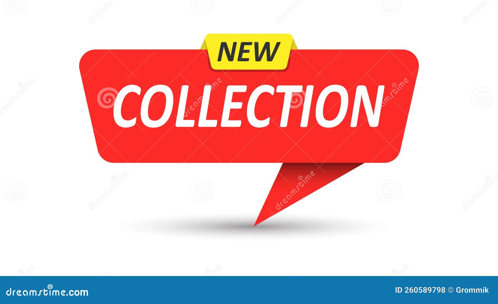 NEW COLLECTION. Vector Banner, Pointer, Sticker, Label or Speech Bubble ...