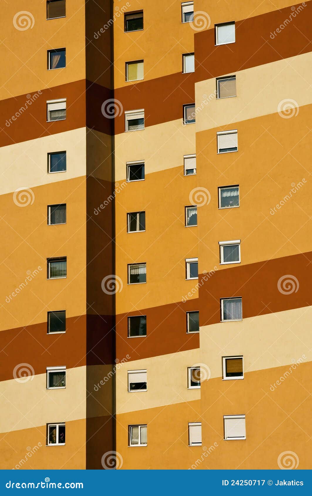New Colors of a Panel House Stock Image - Image of housing, city: 24250717