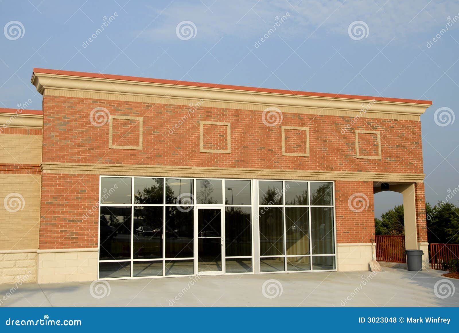 New Commercial Building stock photo. Image of property - 3023048