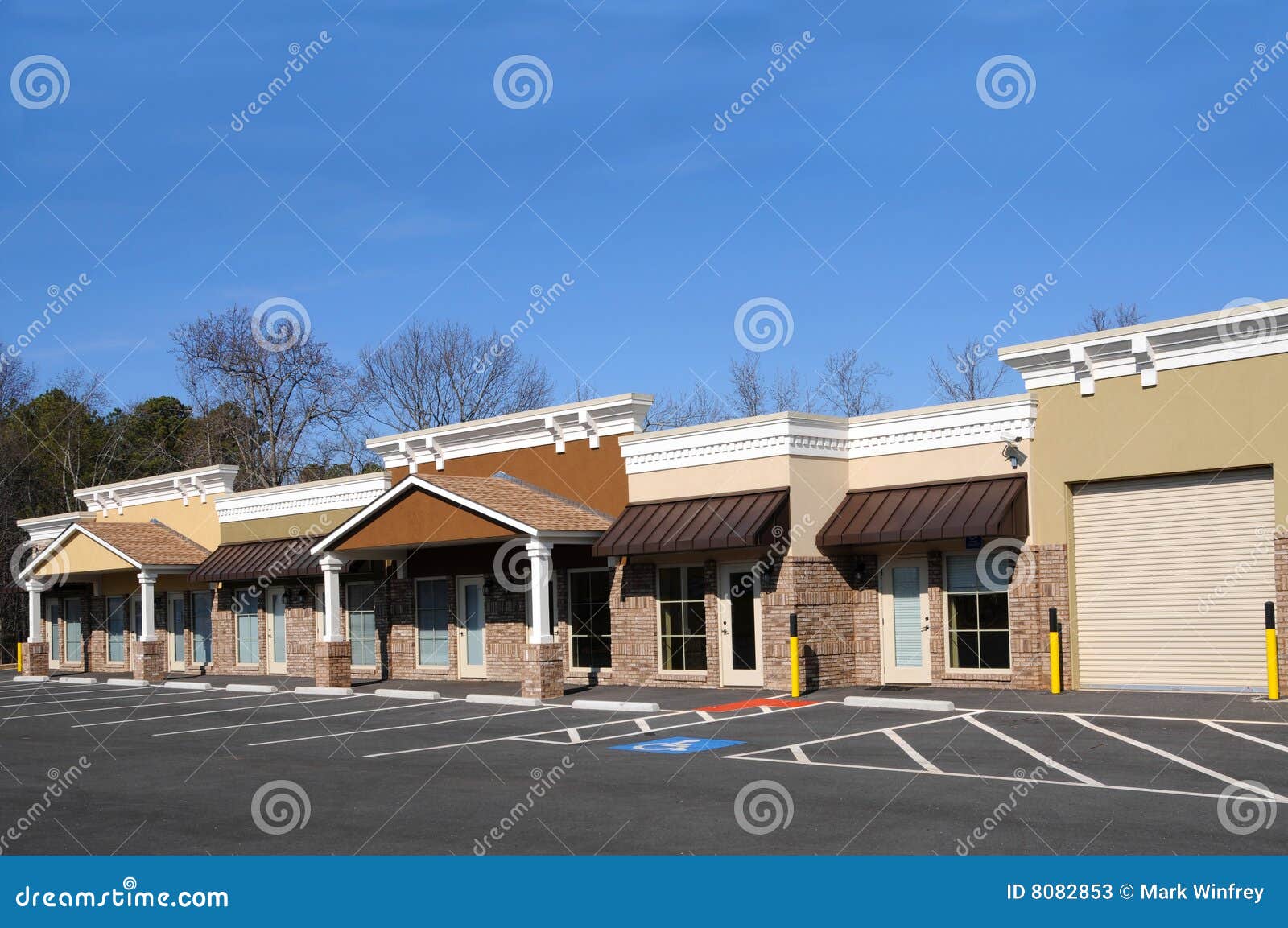 New Commercial Building stock image. Image of corporation - 8082853