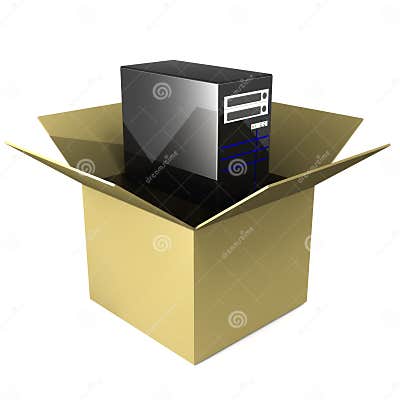 New computer stock illustration. Illustration of white - 28379335