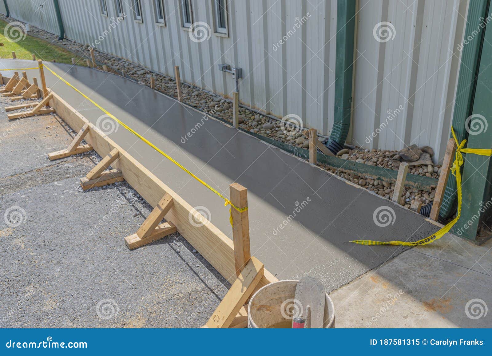 Concrete Sidewalk Background Stock Photo | CartoonDealer.com #25955226