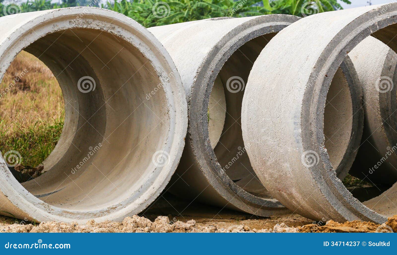 New Concrete Tanks For Construction Stock Image | CartoonDealer.com ...
