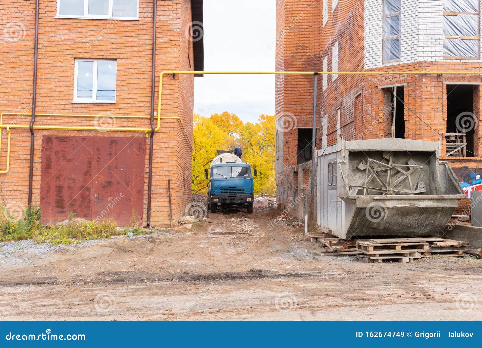 The Concept of Repair and Construction of the House Stock Image - Image ...