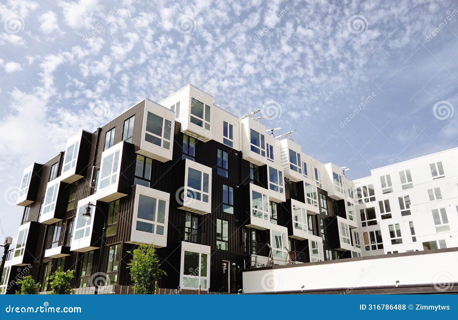 New Construction Modern Apartments in Downtown Durham NC Editorial ...