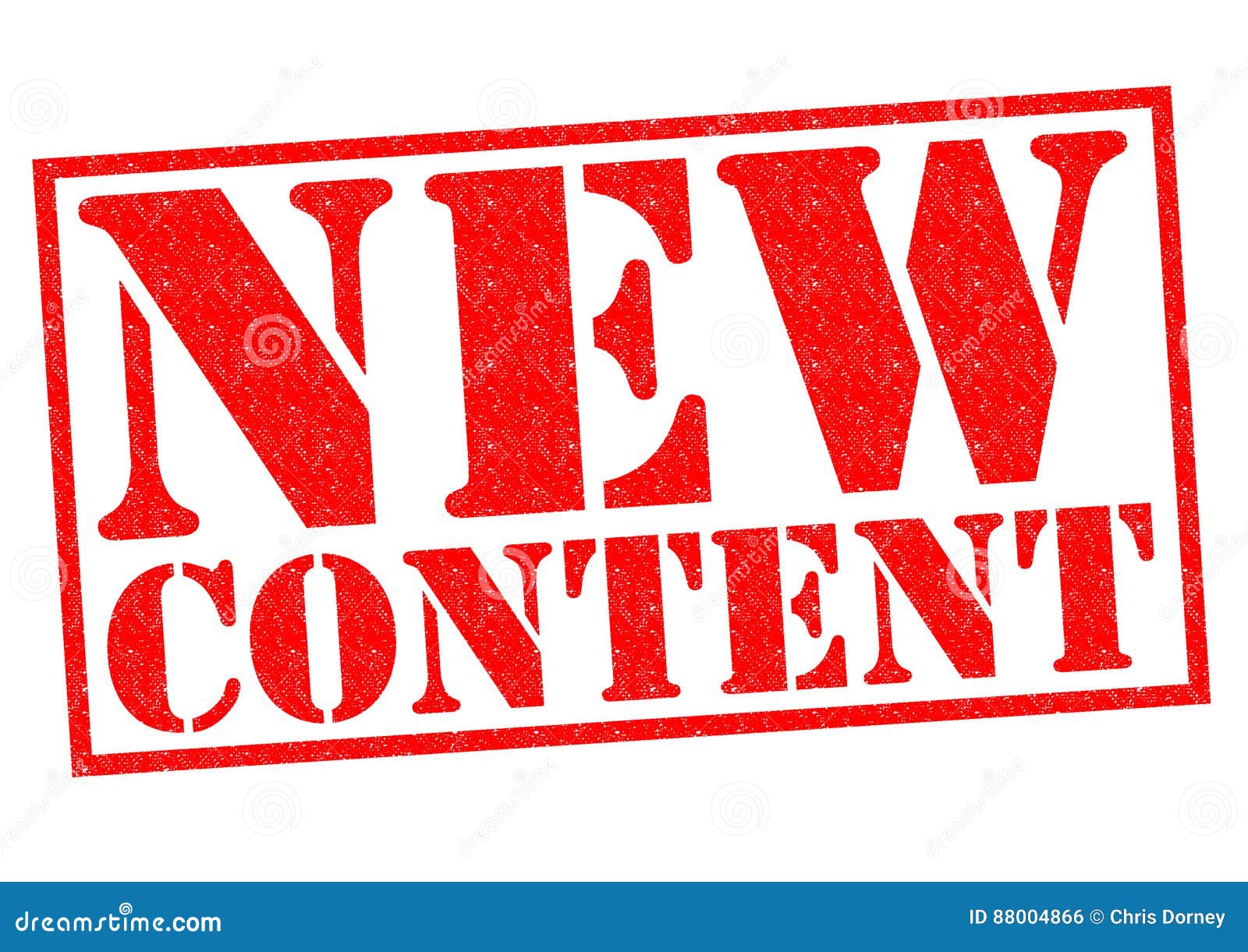 NEW CONTENT stock illustration. Illustration of white - 88004866