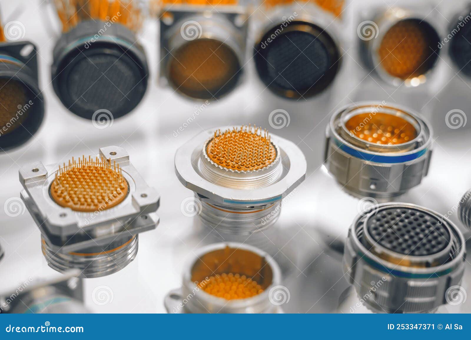 New Copper Plugs and Sockets. Cylindrical Low-frequency Connectors ...