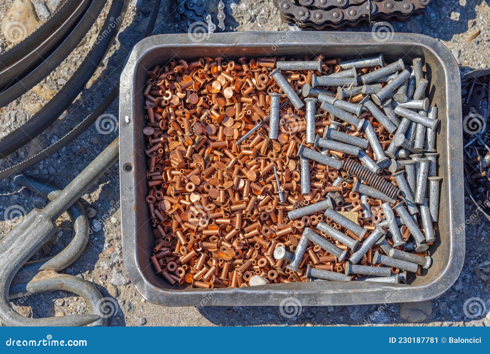 Copper Rivets Royalty-Free Stock Photo | CartoonDealer.com #41194455