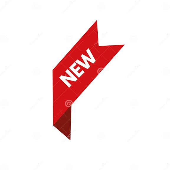 New corner sticker stock illustration. Illustration of internet - 354383171