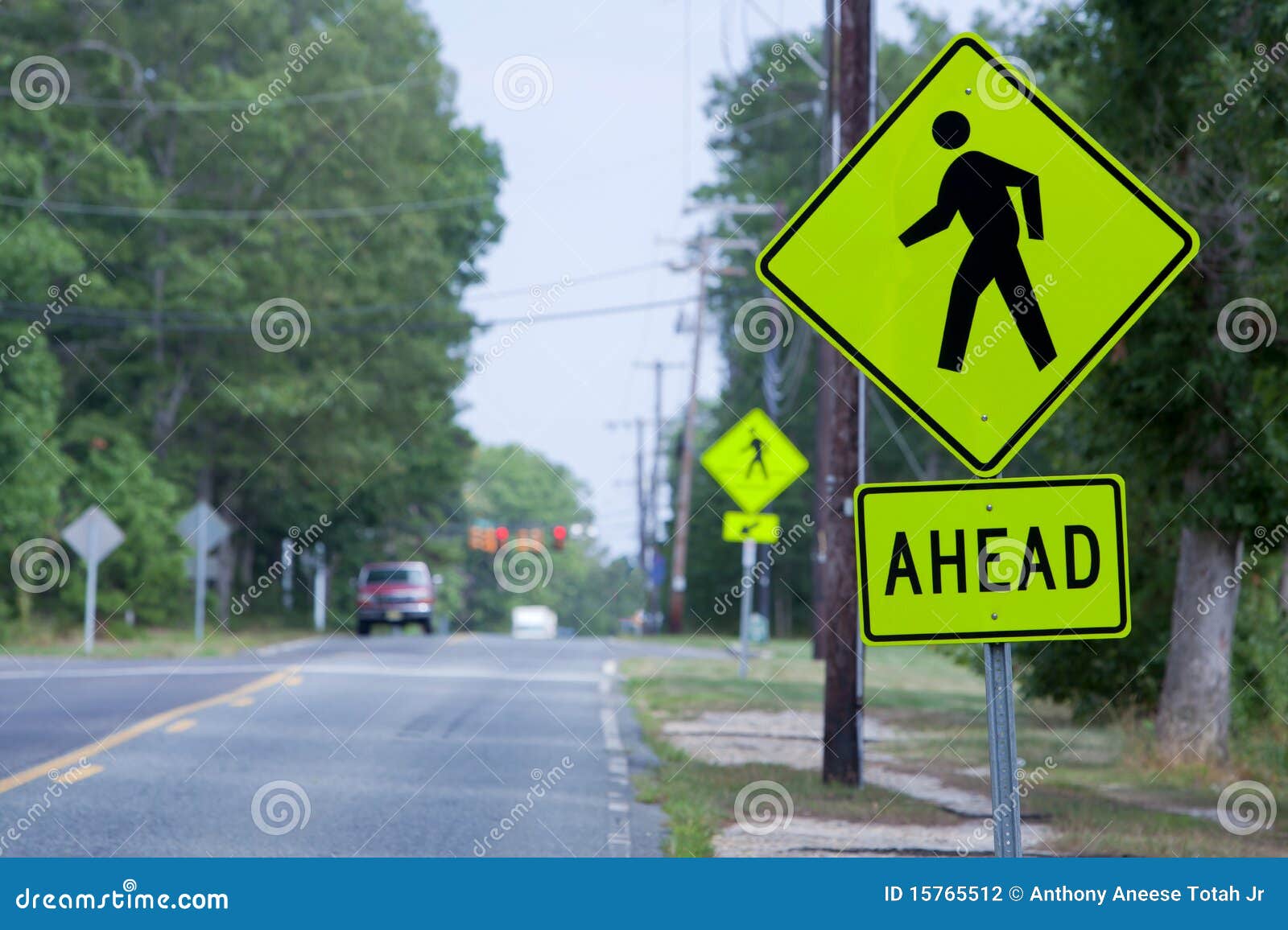 New Crosswalk Signs stock photo. Image of safe, road - 15765512