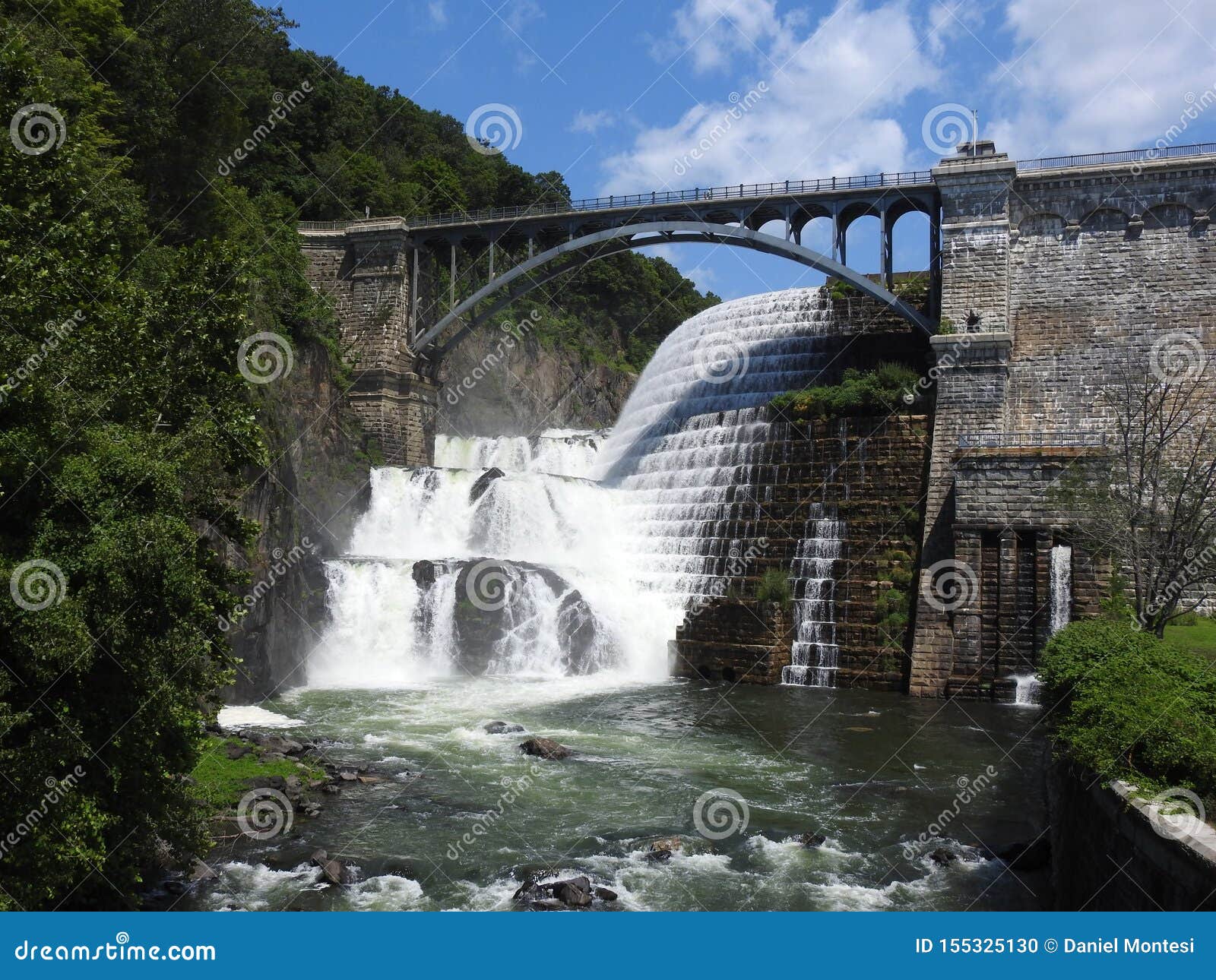 New Croton Dam, And Reservoir Royalty-Free Stock Image | CartoonDealer ...