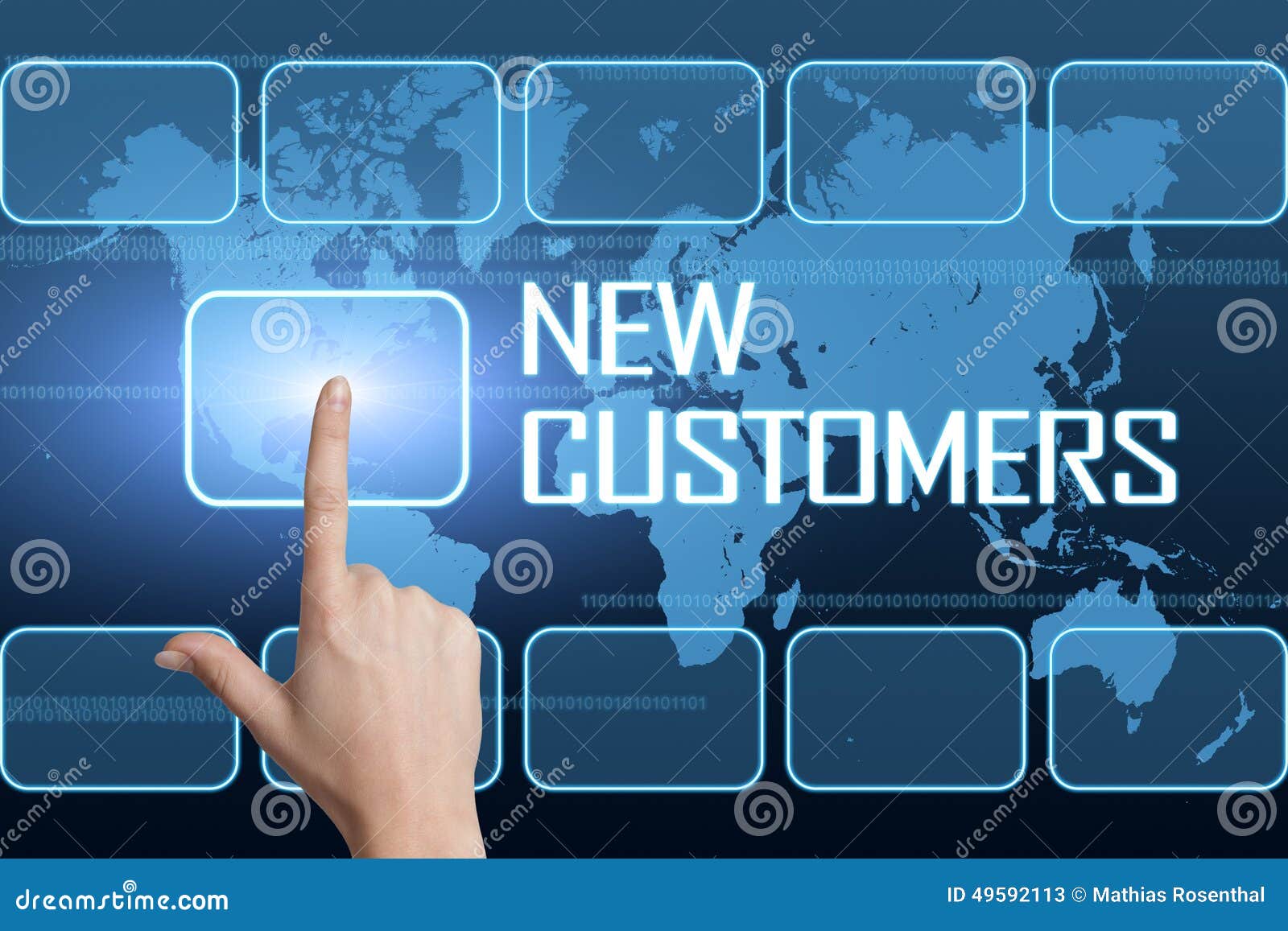New Customers stock illustration. Illustration of sign - 49592113