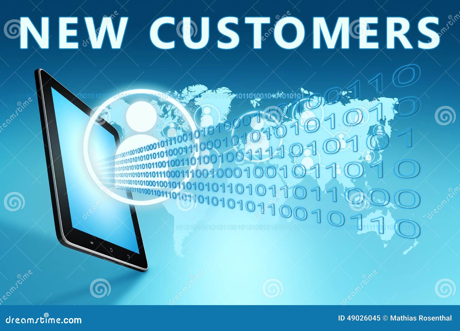 New Customers stock illustration. Illustration of success - 49026045