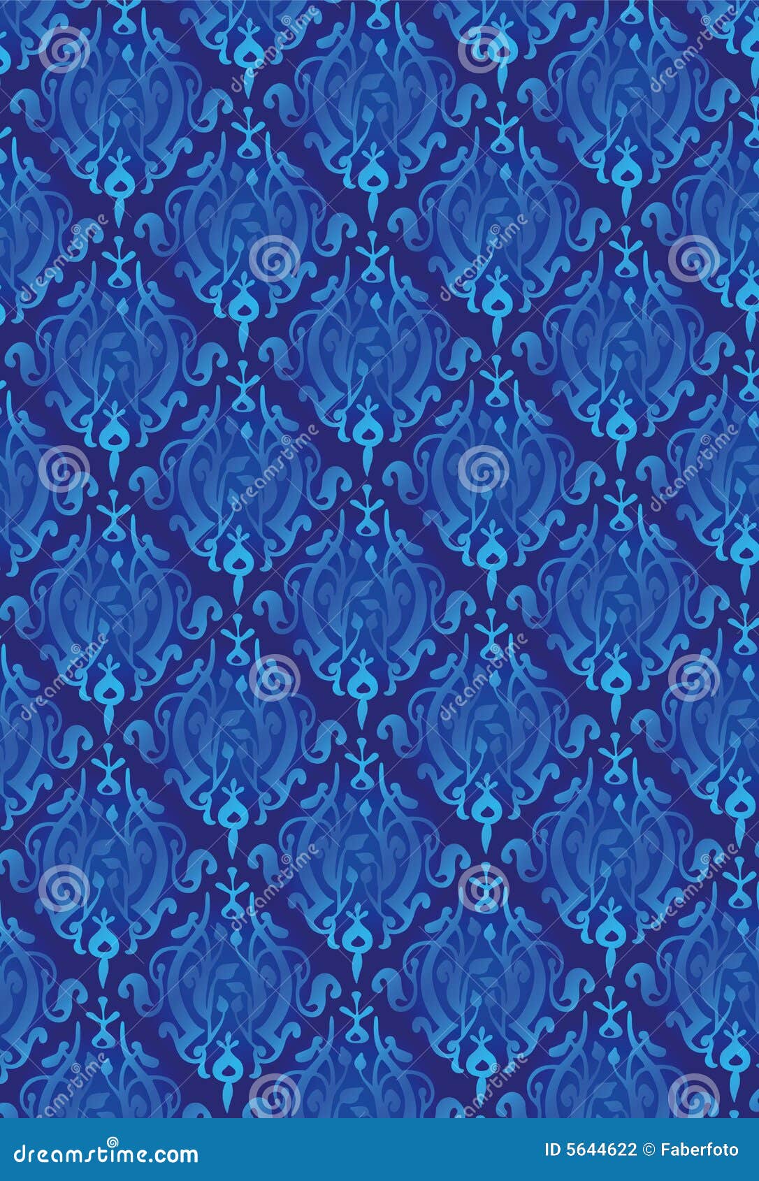 New Damask Style Pattern Picture. Image: 5644622