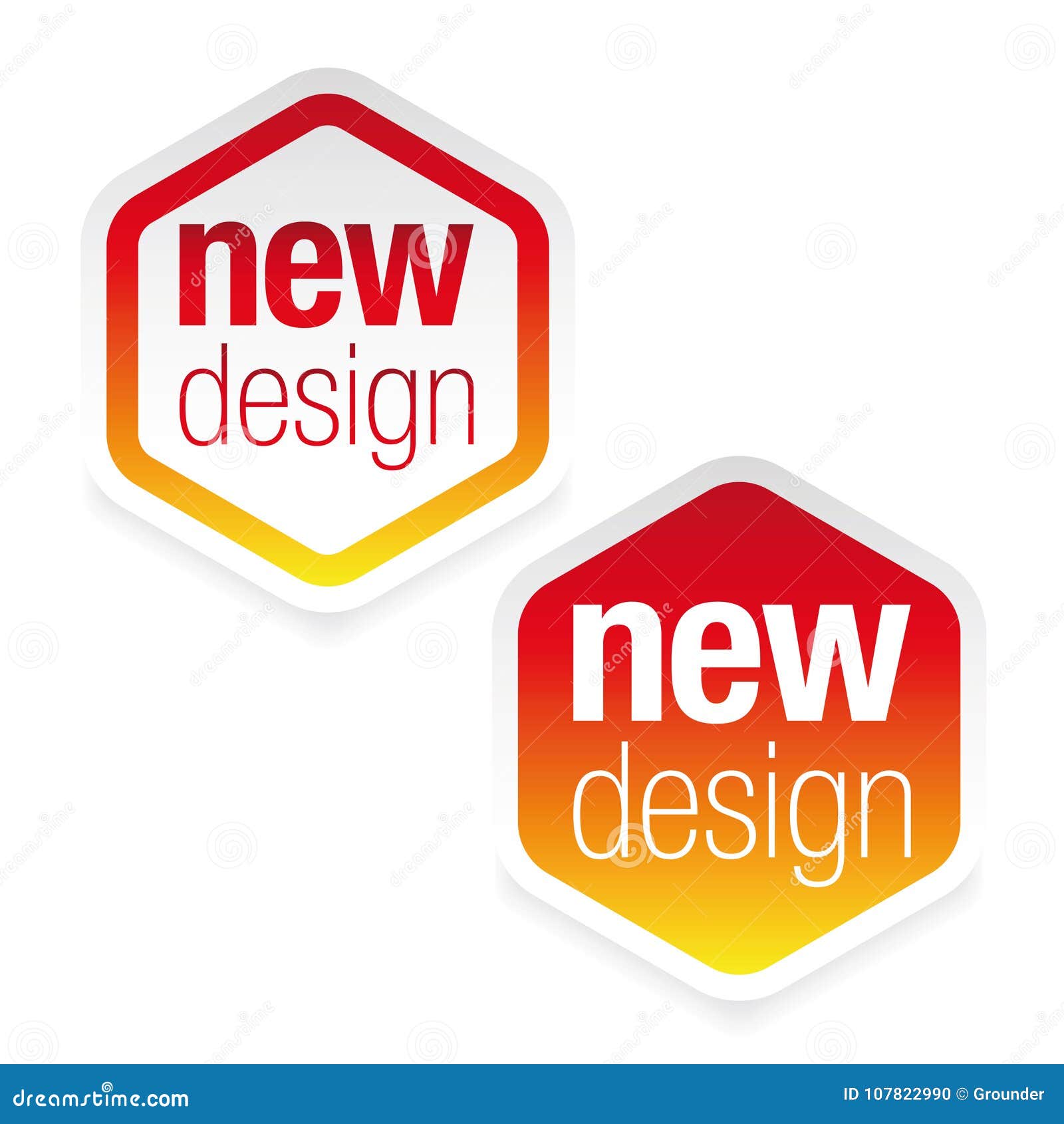 New Design Label Tag Sticker Stock Vector - Illustration of corner ...