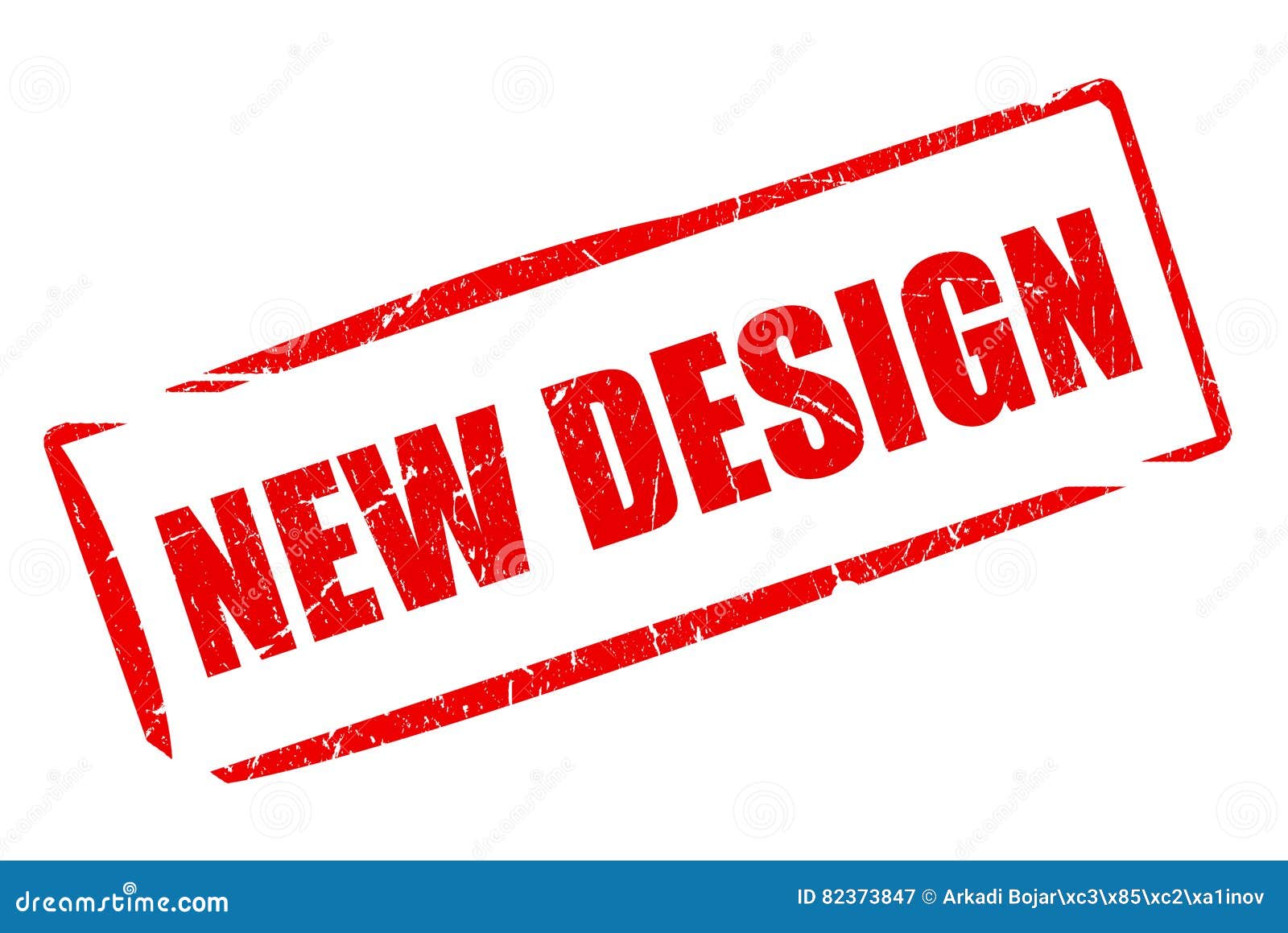 New design rubber stamp stock illustration. Illustration of design ...