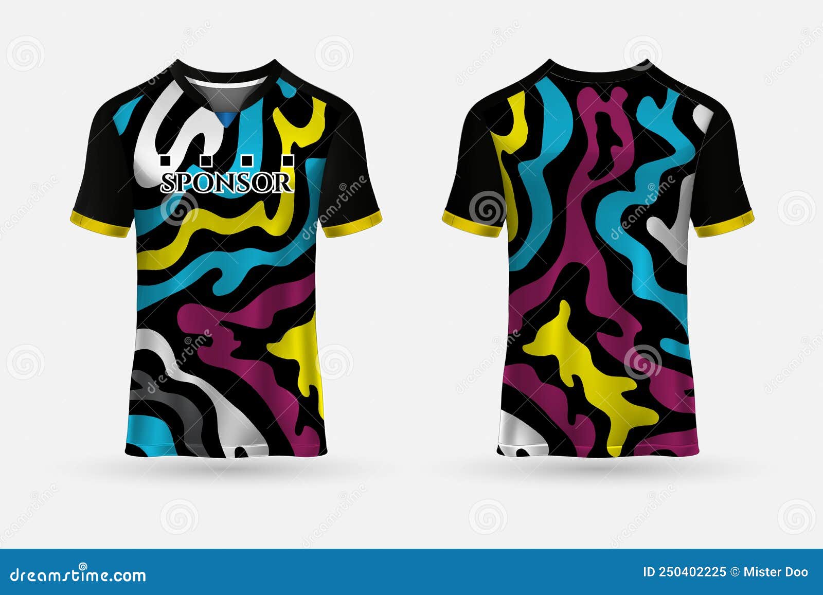 New Design Of Tshirt Sports Abstract Jersey Suitable For Racing Soccer
