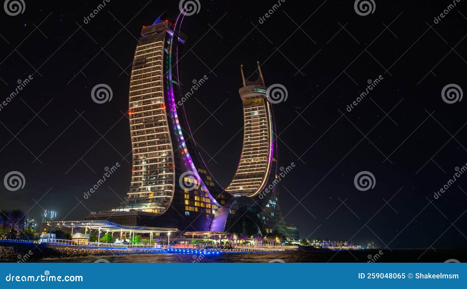 The New Developing Lusail City Editorial Image - Image of city ...