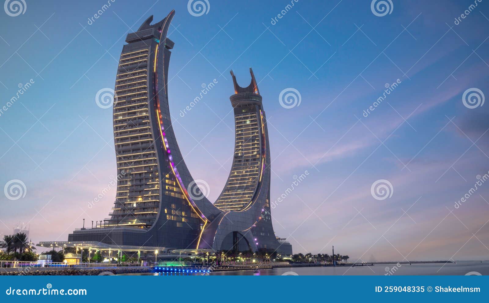 The New Developing Lusail City Editorial Image - Image of district ...