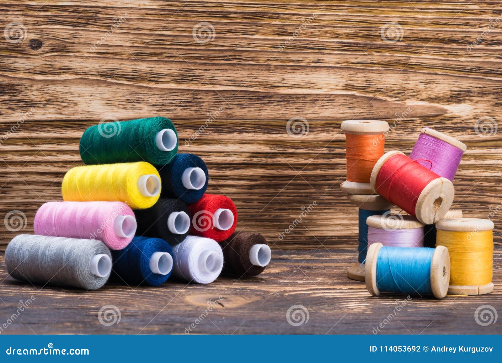 New Different Colors of Thread in the Set and a Bunch of Old Threads ...