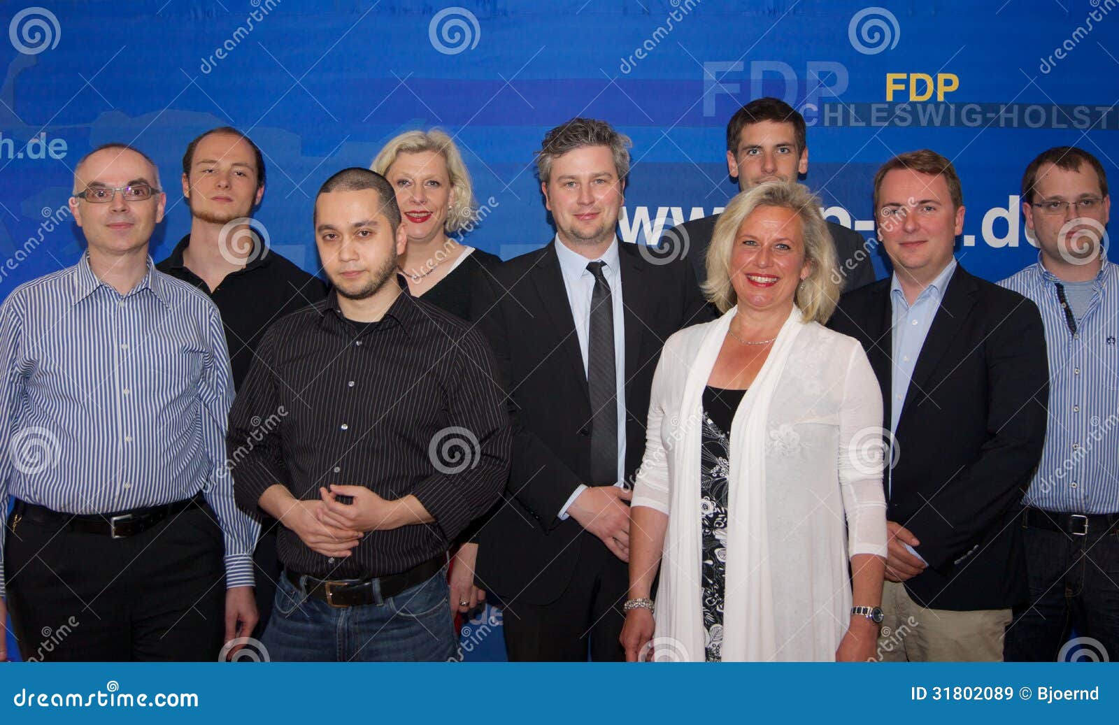 The New District Board of the FDP Kiel Editorial Stock Image - Image of ...