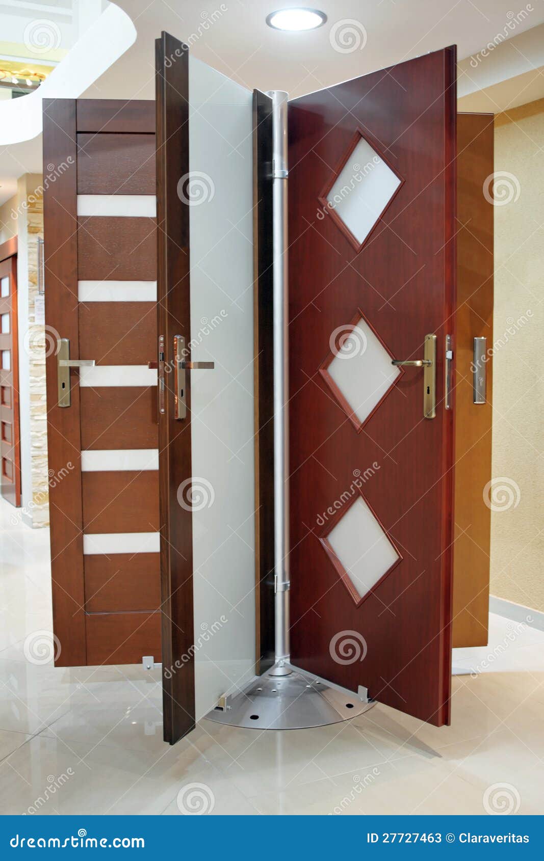 New doors stock image. Image of board, design, wooden - 27727463