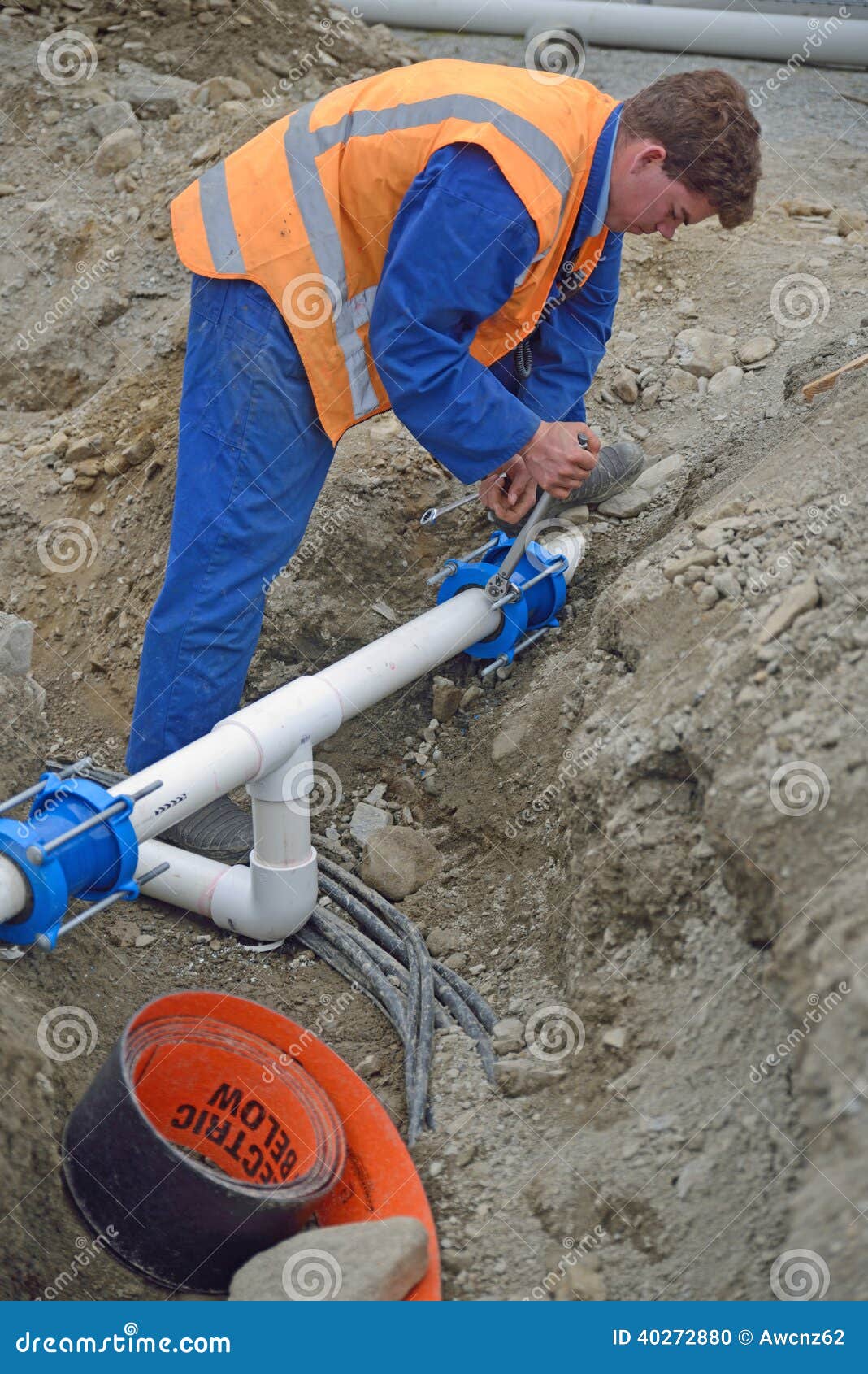 New drainage stock photo. Image of trades, spanner, plumber - 40272880