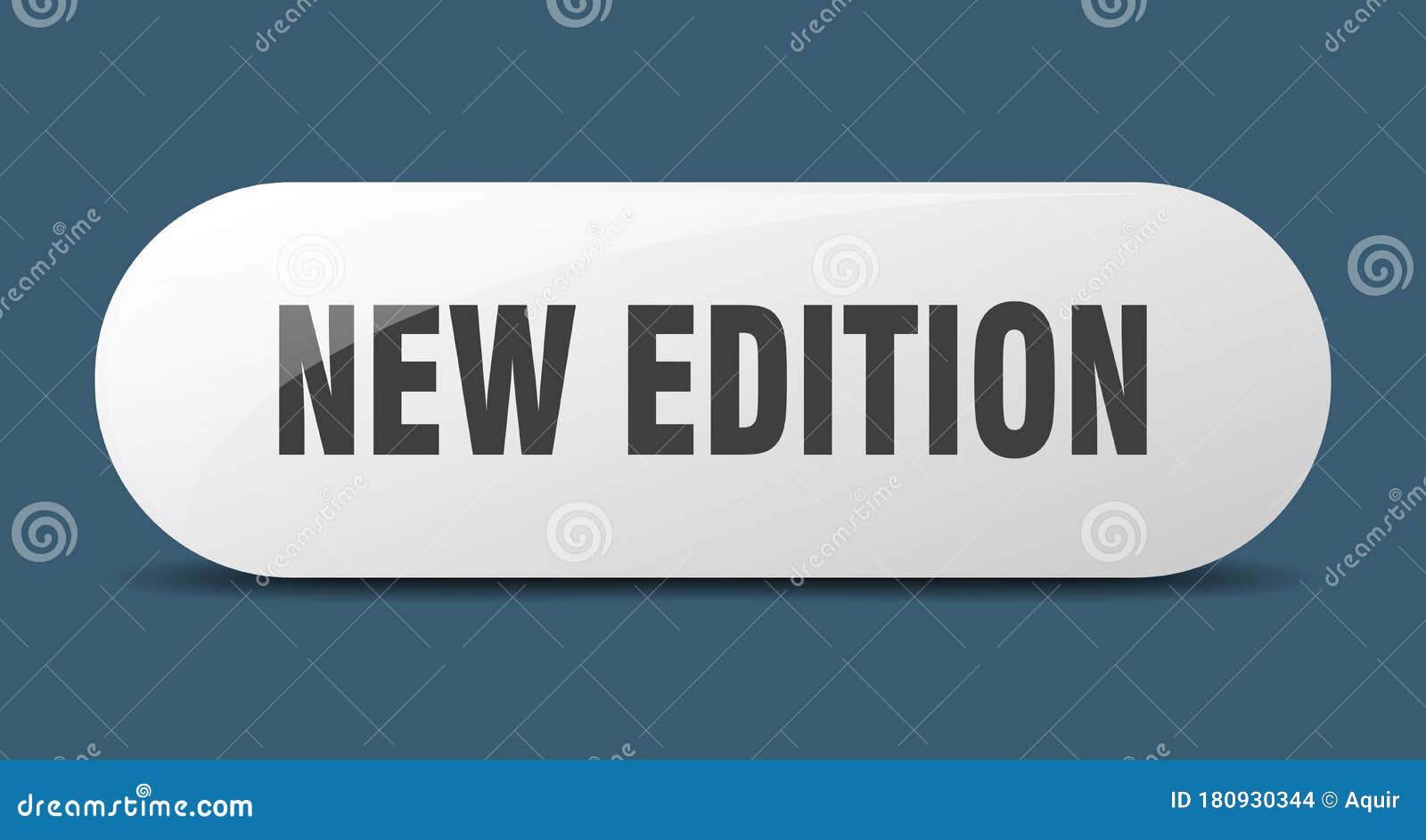 New Edition Button. New Edition Sign. Key. Push Button Stock Vector ...