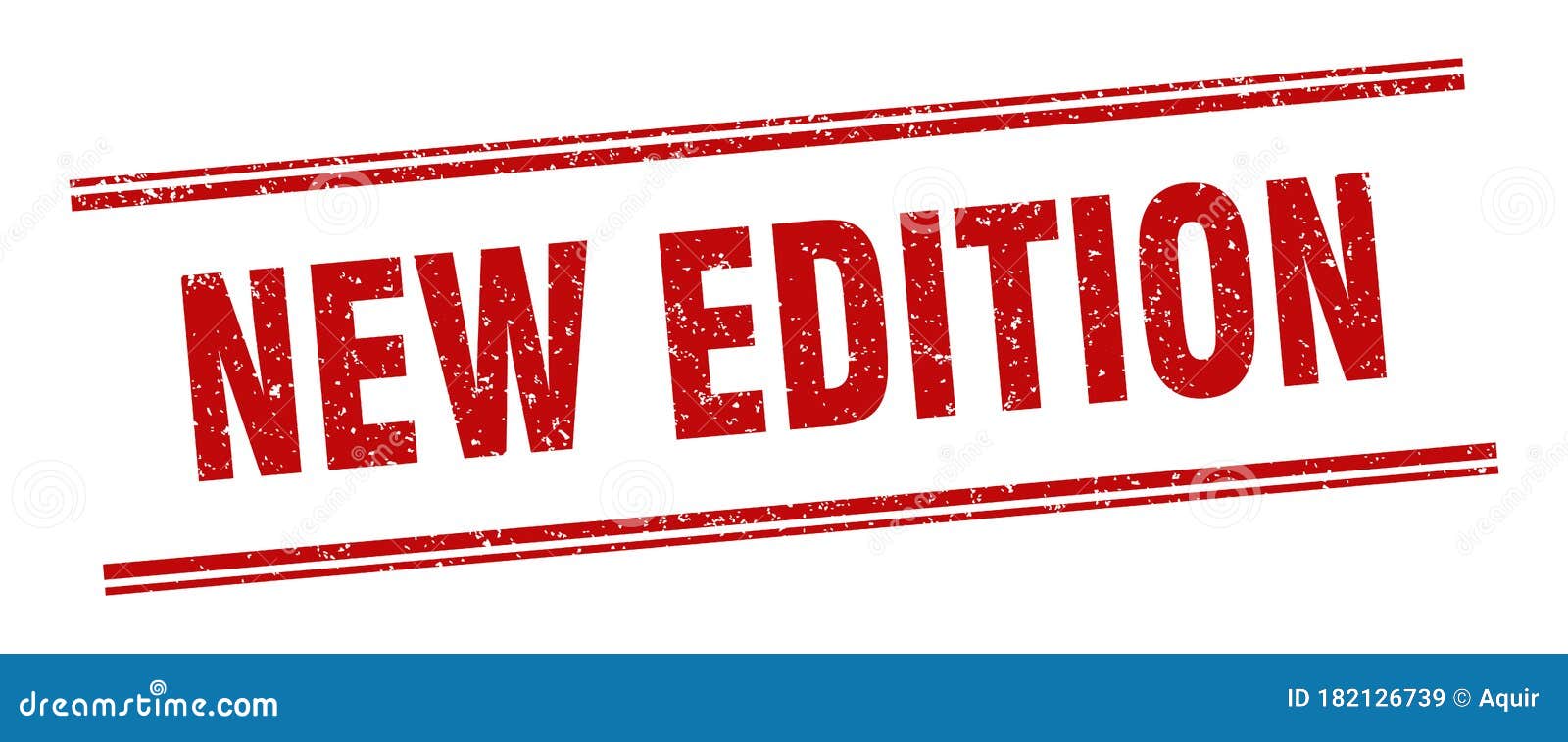 New Edition Stamp. New Edition Square Grunge Sign Stock Vector ...