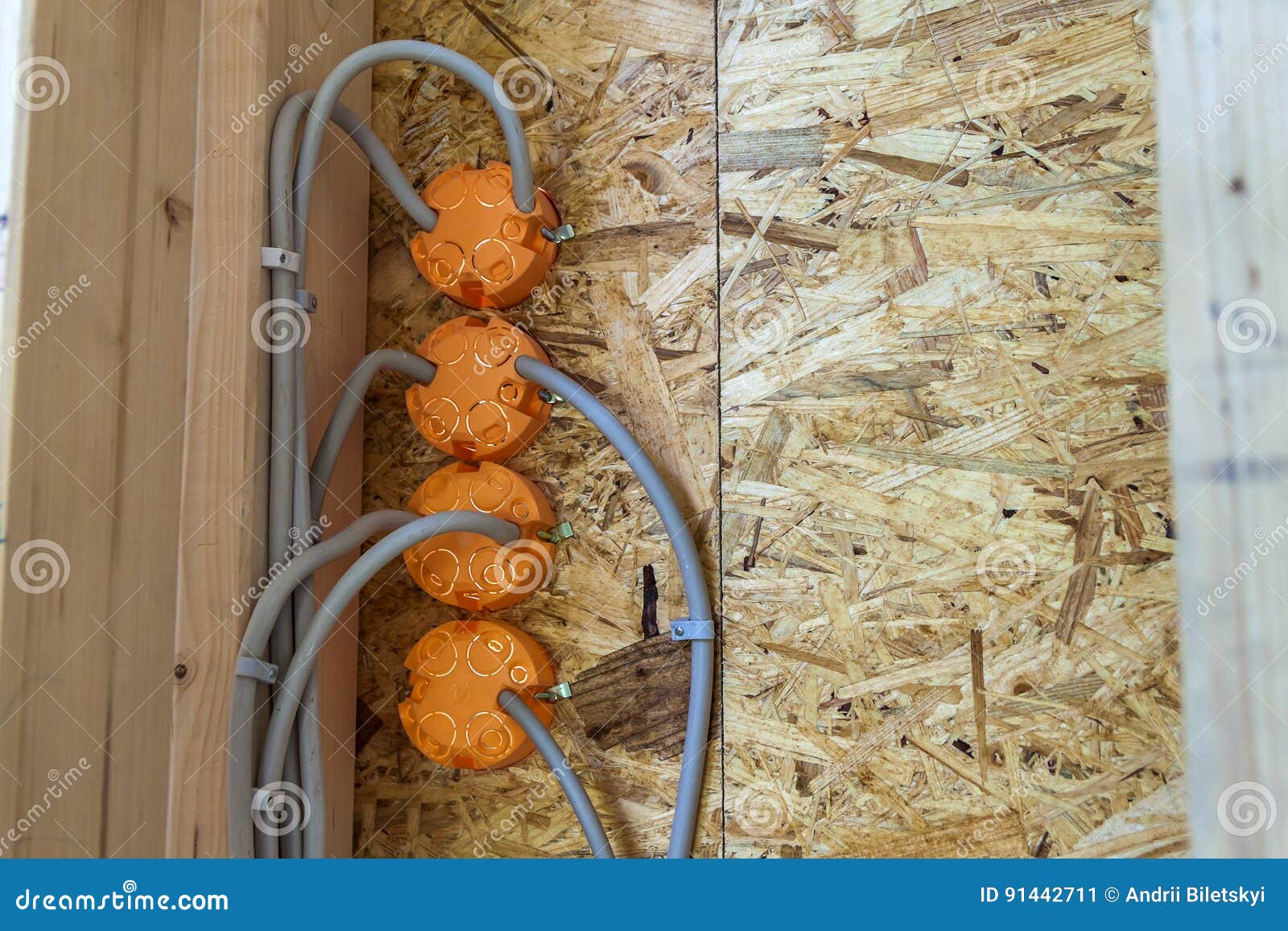 New Electrical Installation, Socket Plastic Boxes and Electrical Stock ...