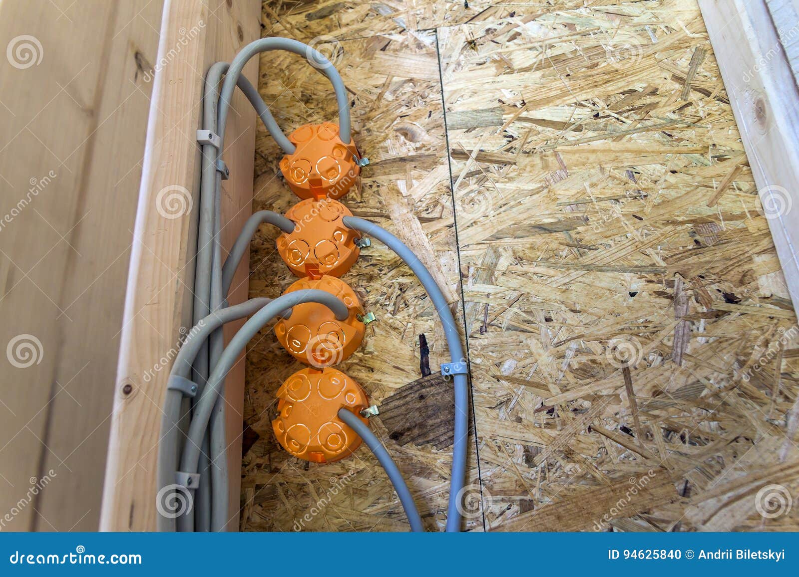 New Electrical Installation, Socket Plastic Boxes and Electrical Stock ...