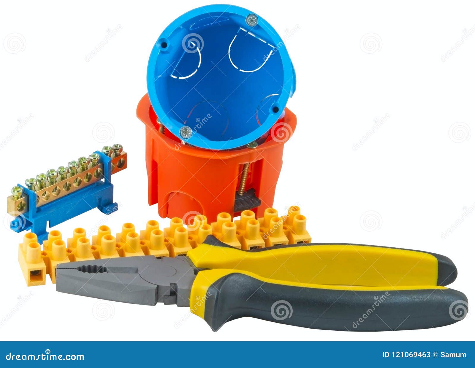 New Electrician tools stock image. Image of repair, industrial - 121069463