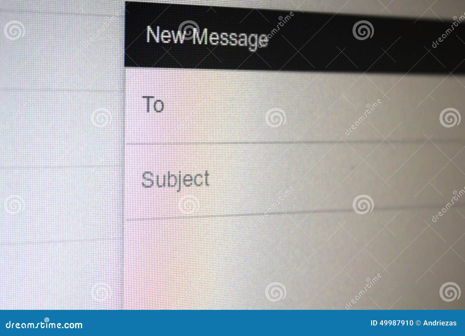 New email message stock photo. Image of mobile, create - 49987910