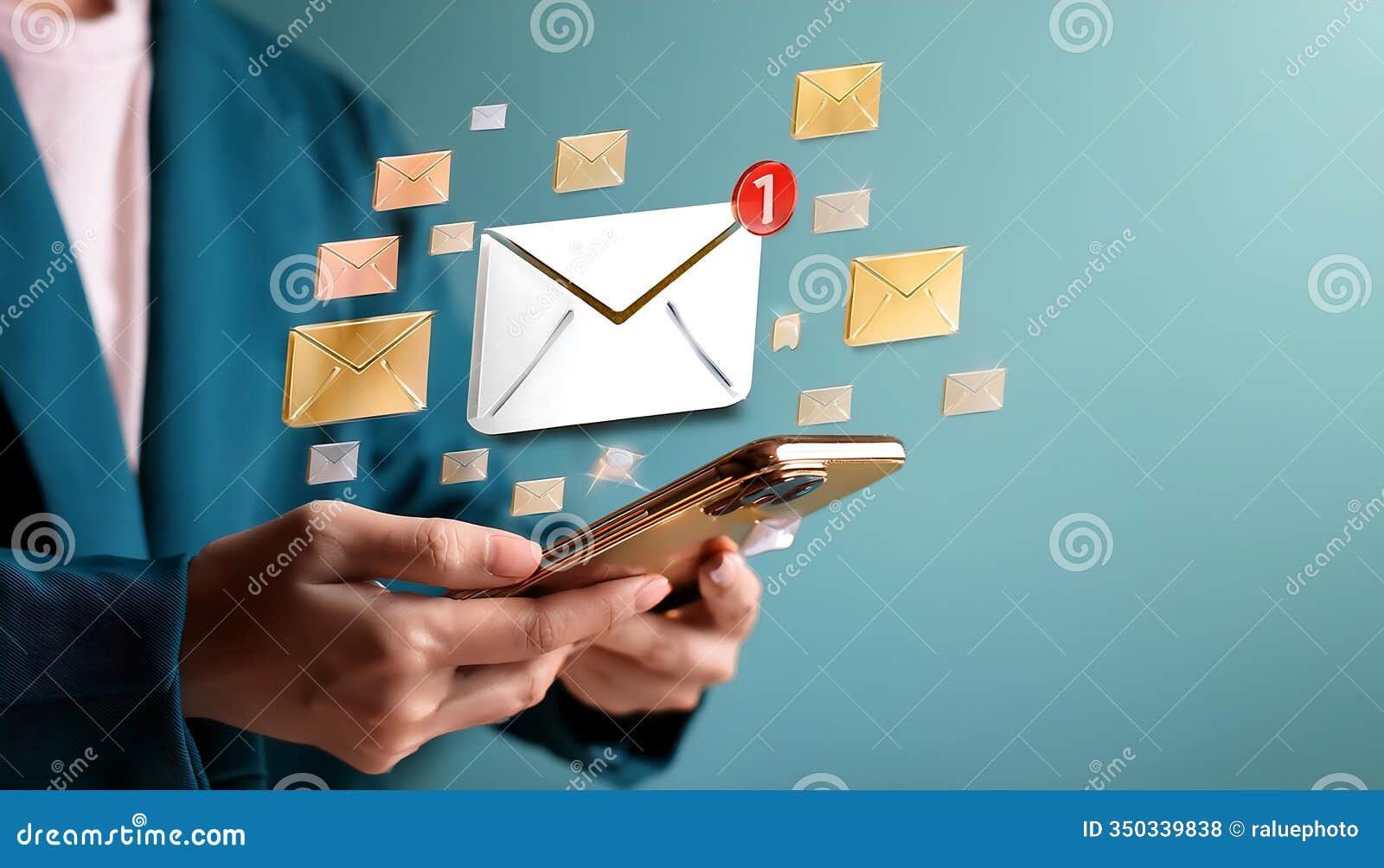 New Email Notification Concept for Business Email Communication and ...