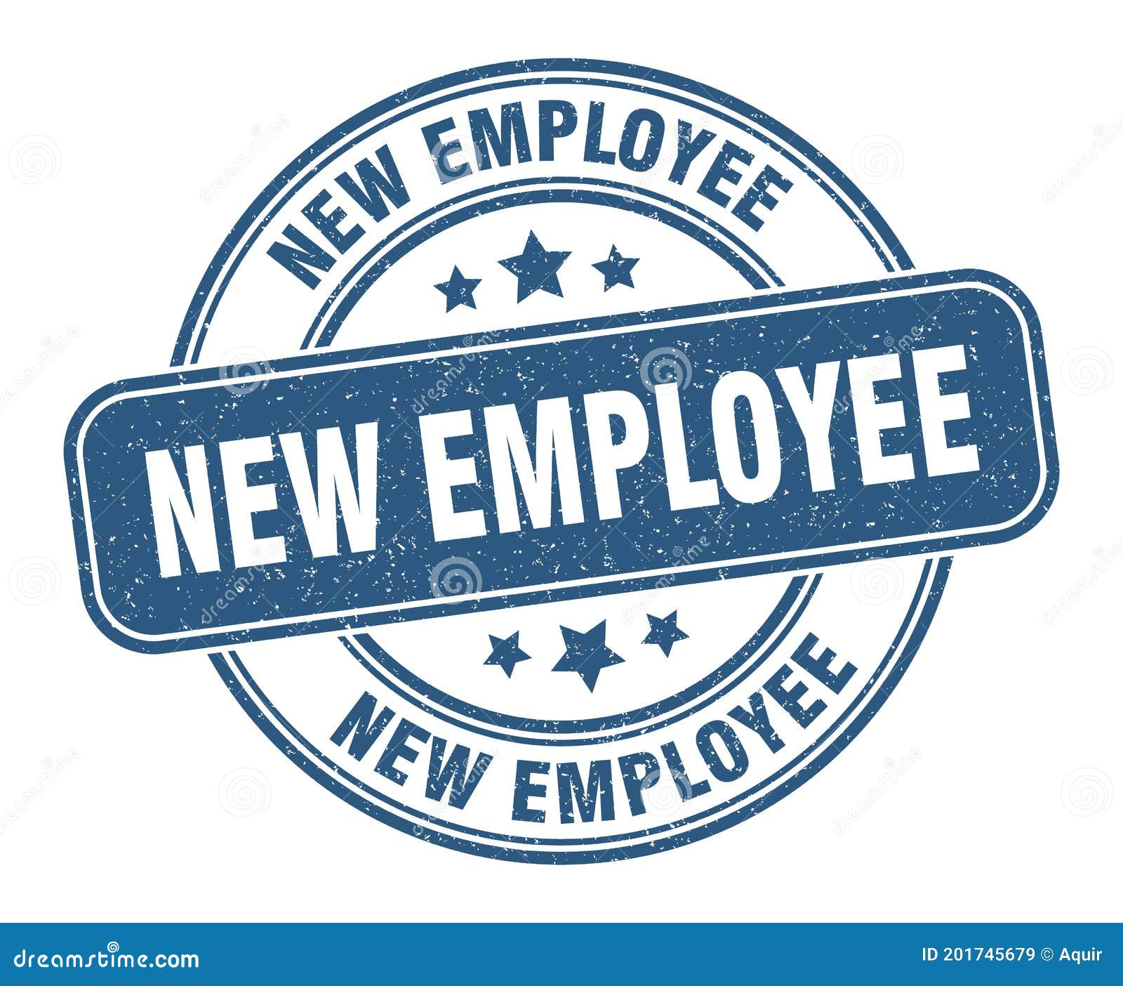 New Employee Stamp. New Employee Label. Round Grunge Sign Stock Vector ...