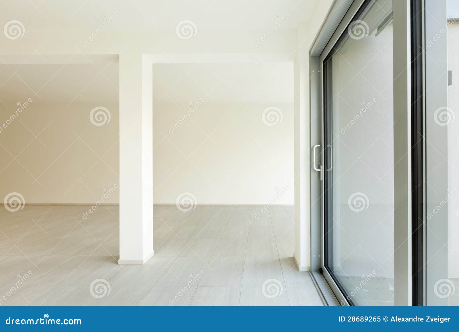 New empty apartment stock image. Image of house, home - 28689265