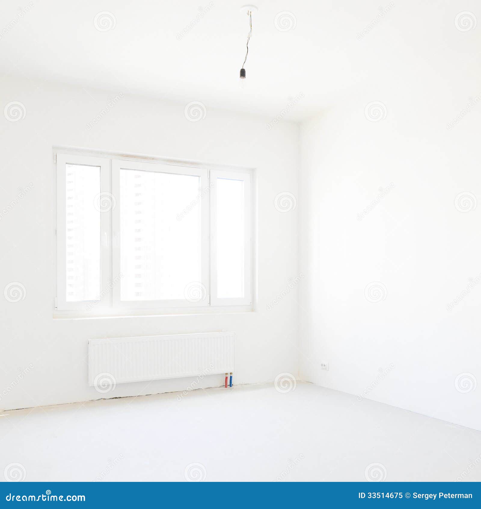 New empty apartment stock image. Image of square, flat - 33514675