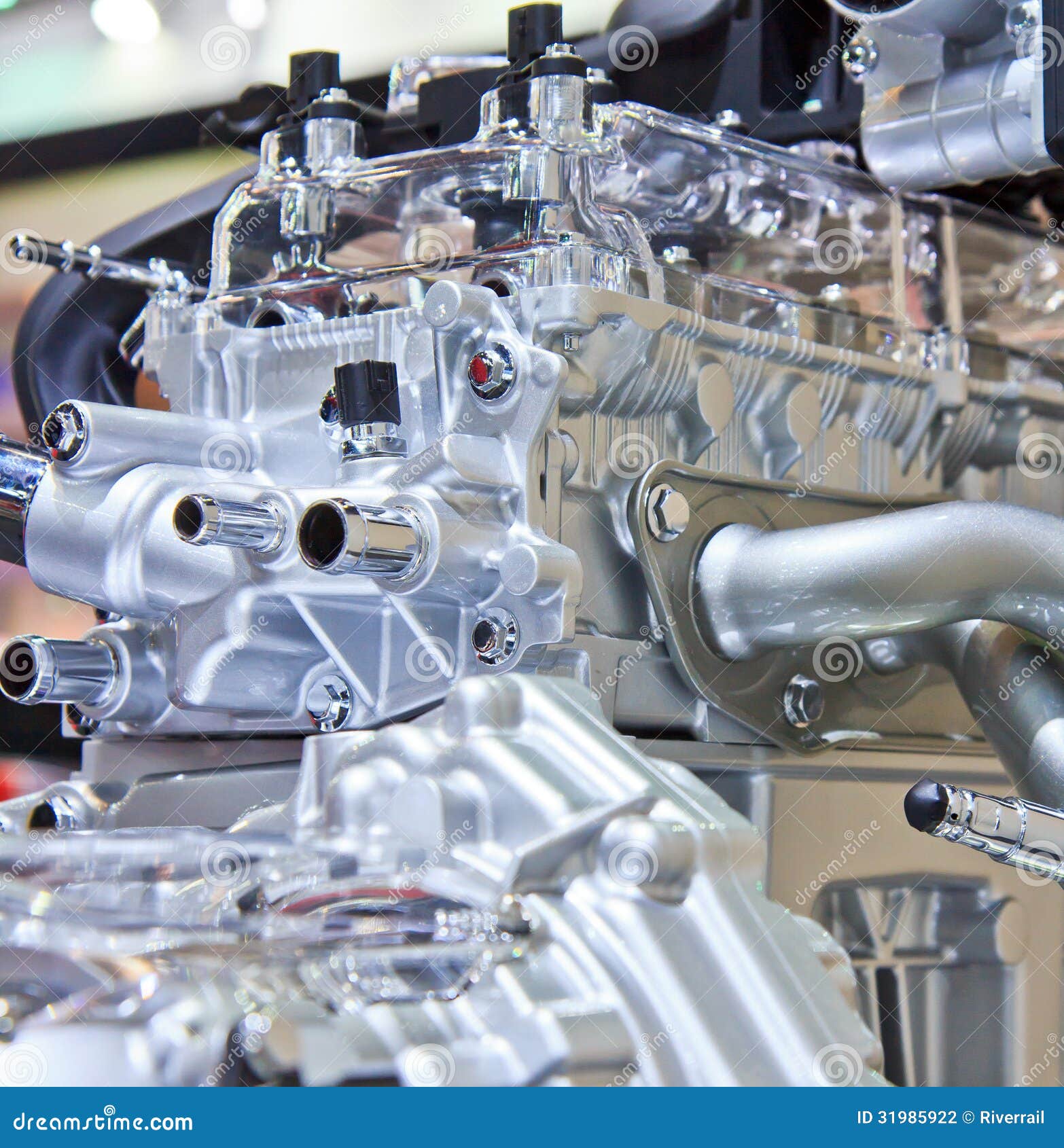 New engine stock photo. Image of industry, polished, automotive - 31985922