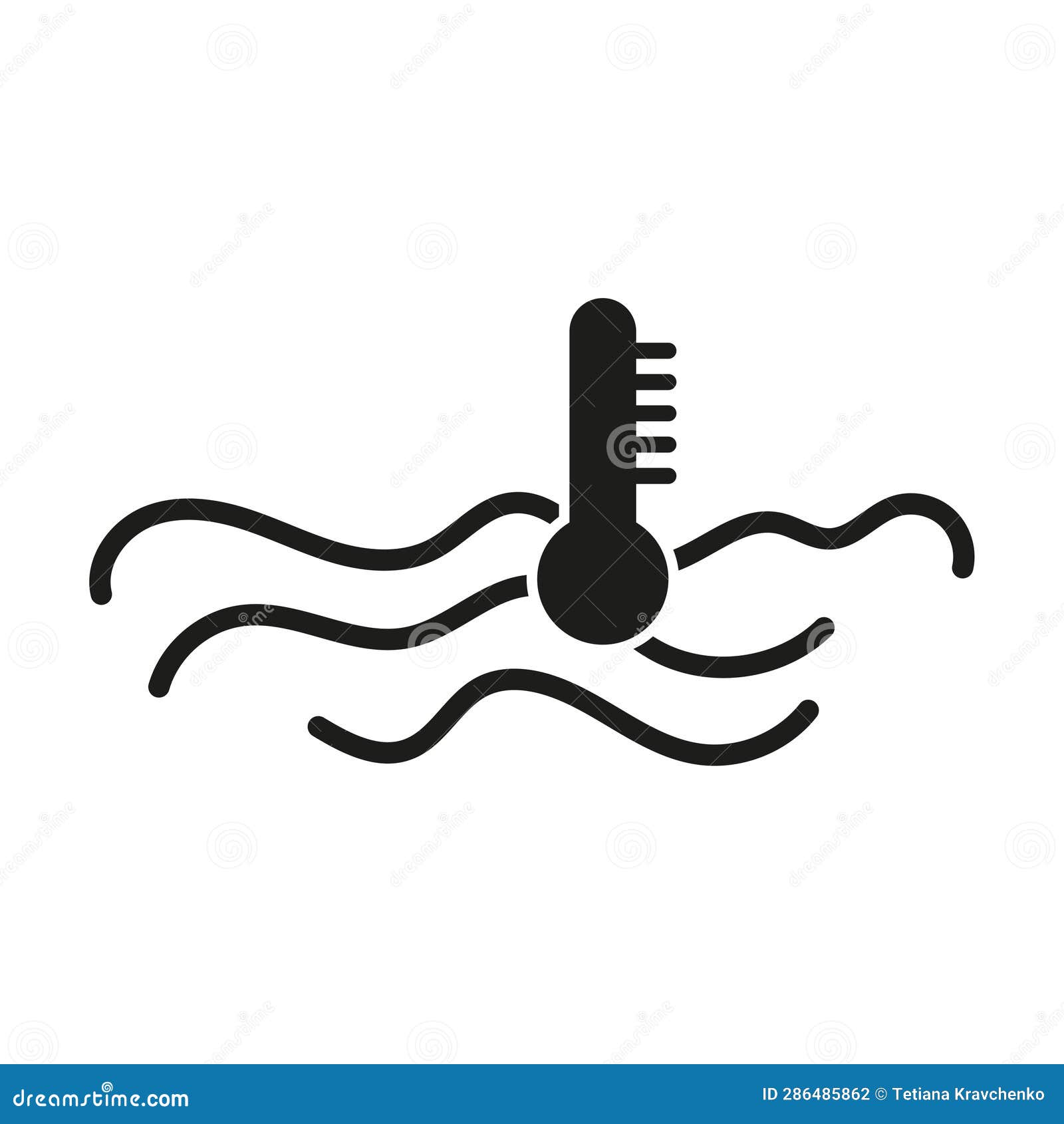 New Engine Coolant Temperature Icon. Vector Illustration. Eps 10 Stock ...
