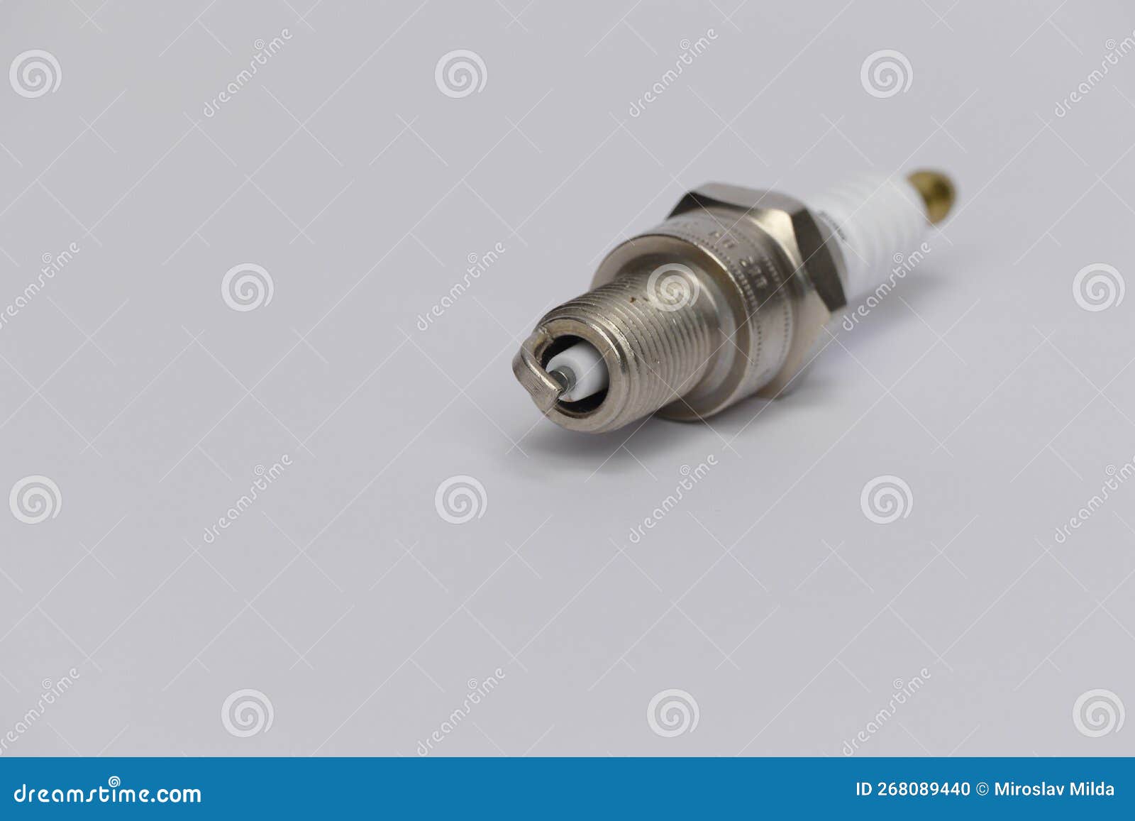 New Engine Spark Isolated on White Stock Photo - Image of cylinder ...