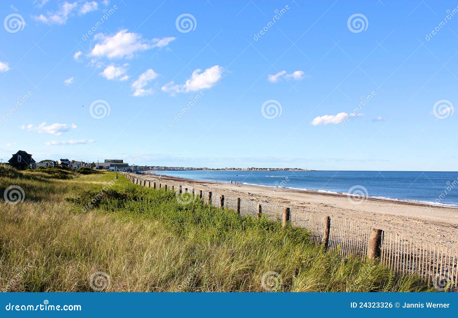 New England Beach stock photo. Image of ocean, tourism - 24323326