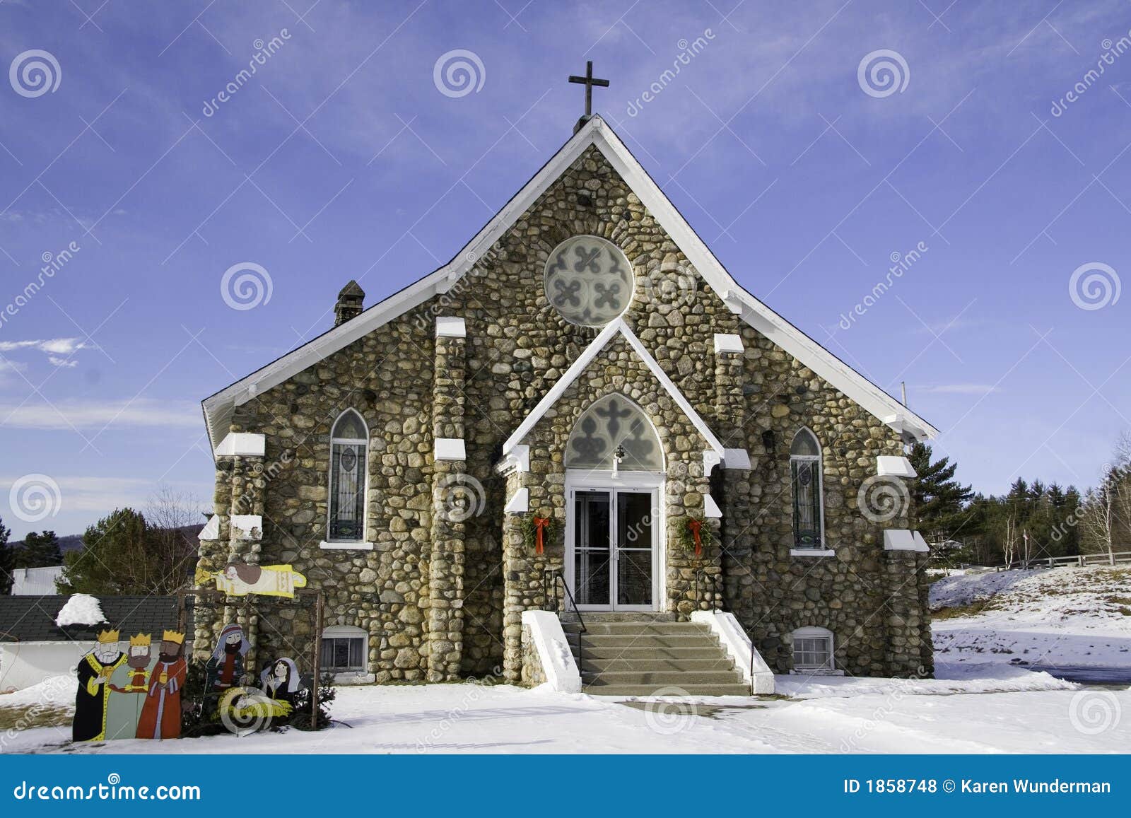 Christmas Church Scenes