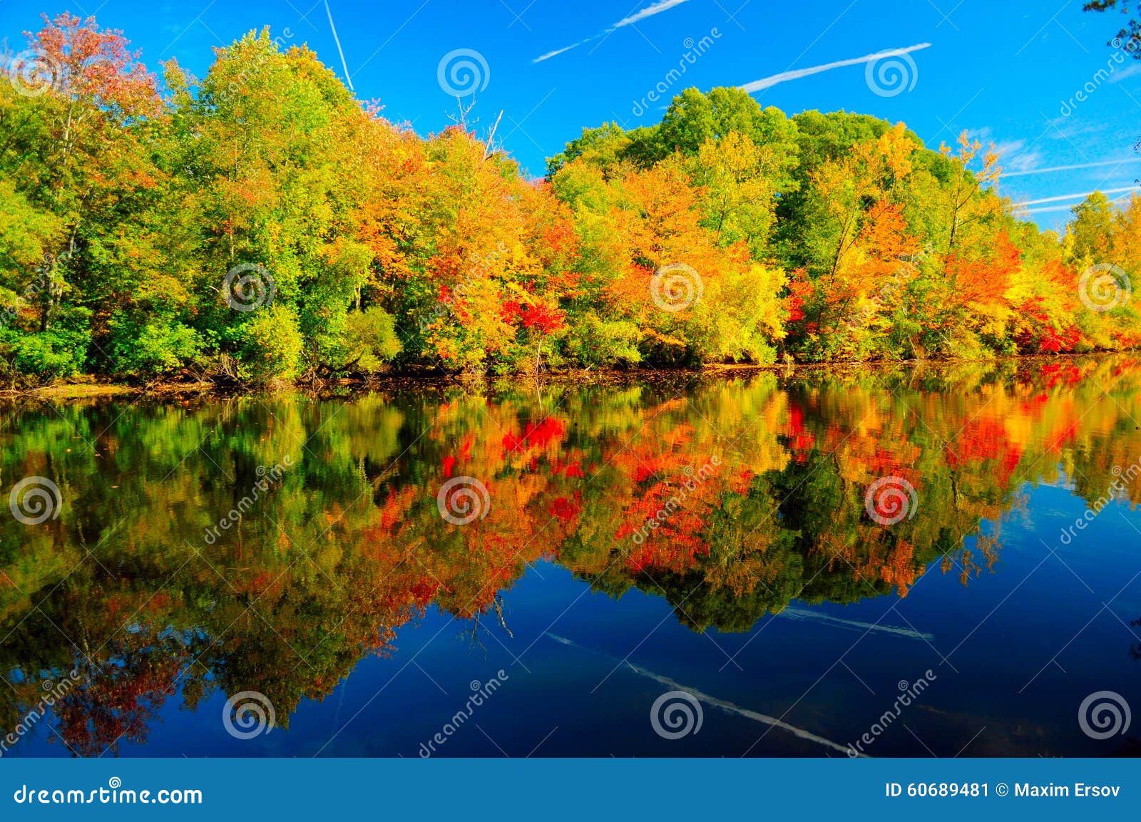 New England Fall stock image. Image of colors, gorgeous - 60689481