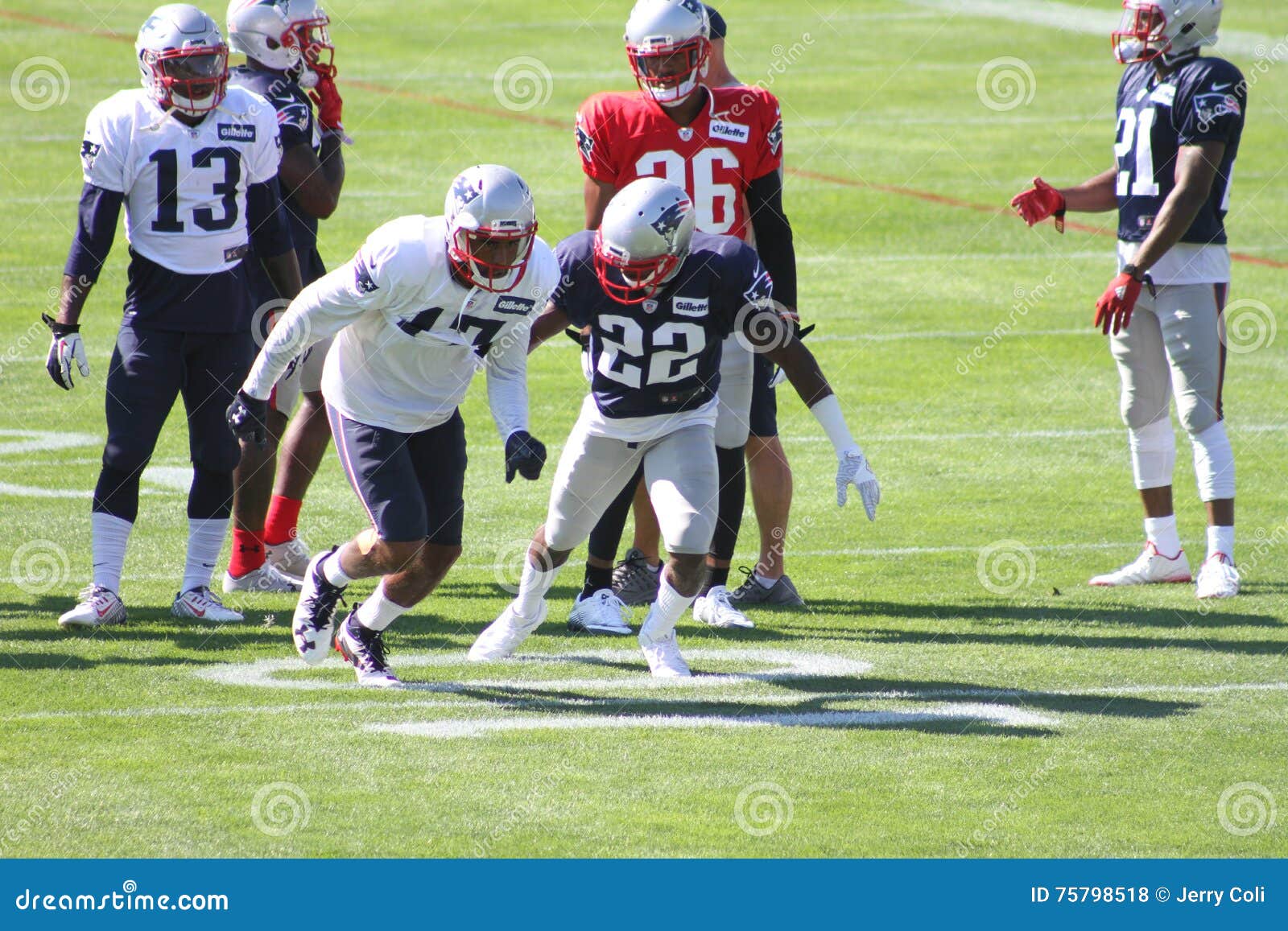 2016 New England Patriots Training Camp. Editorial Stock Photo - Image ...