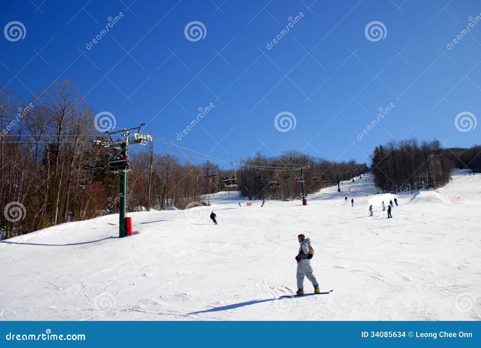 New England winter stock photo. Image of scene, architecture - 34085634