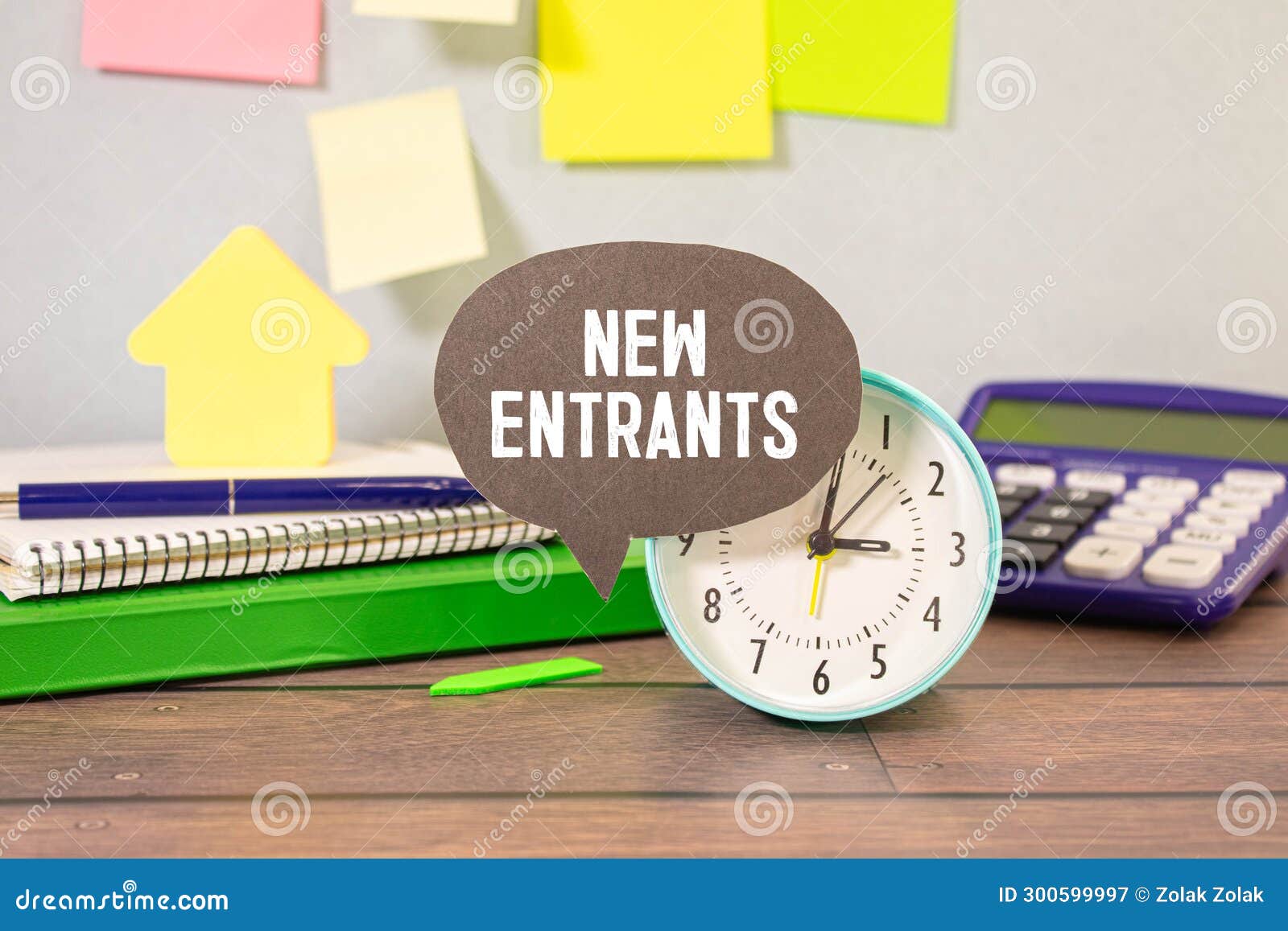 The Text NEW ENTRANTS . Behind Torn Paper On Red Background Royalty ...