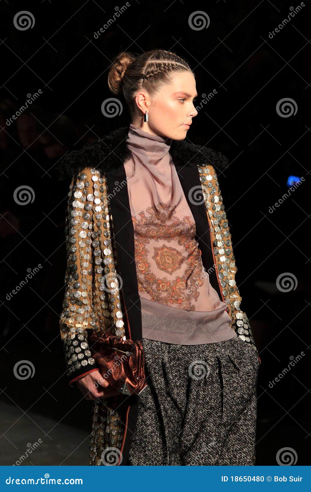New Fall Collection Milan 2011 - Copyspace Editorial Image - Image of ...