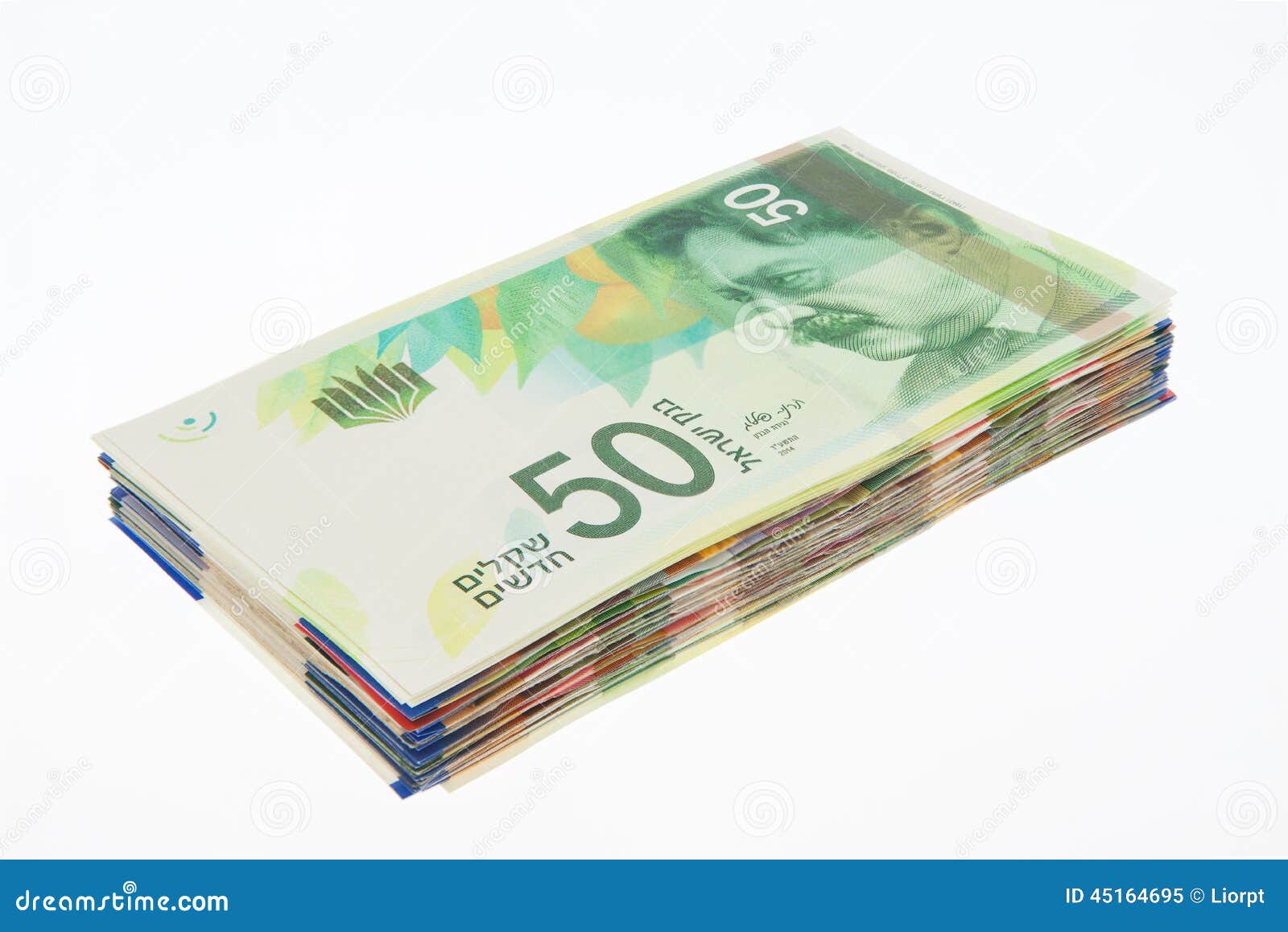 New fifty shekel notes stock image. Image of shekel, fifty - 45164695